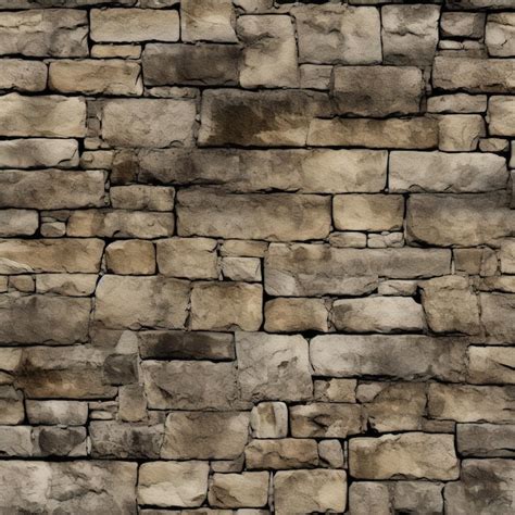 Premium Ai Image Castle Wall Texture