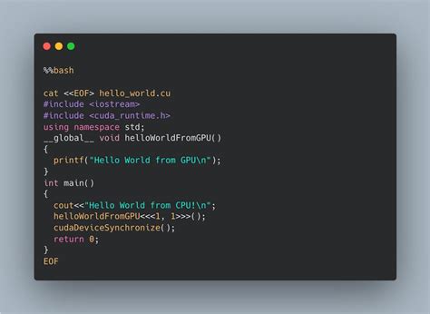 Anshuman Mishra On Linkedin Your Very Own Cuda Kernel