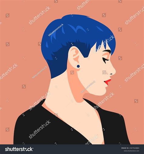Drawing Realistic Pixie Cut Pixie Cut Over 566 Royalty Free