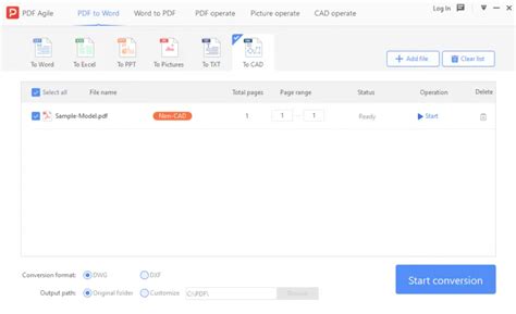 How To Convert PDF To DWG Including Scanned PDF And Images