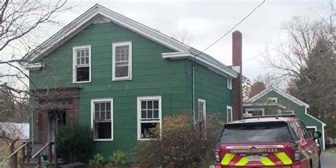Two People Hurt In Chenango County Fire