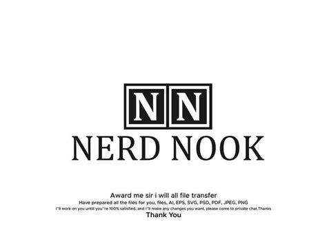 Entry 1255 By Mostjohora3 For Minimalist Logo For Nerd Nook Freelancer