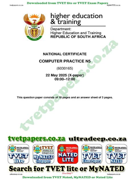 N220 Computer Practice N5 Qp June 2025 Tvetpapers Co Za Pdf