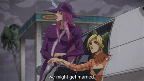 Jojo Stone Ocean Part 3 Ending Scene Emporio Meets Jolyne Irene After Pucci Reset The Universe