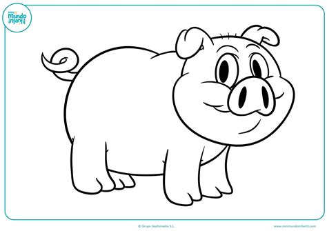 Dibujos Para Colorear De Animales De La Granja Dibujos Para Colorear