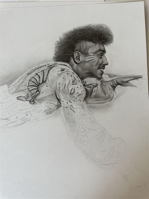 Josh Drawing R Gretavanfleet