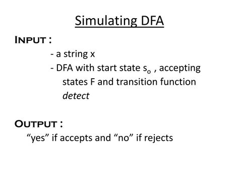 Ppt Transition Diagram Based Lexical Analyzer And Finite Automata Powerpoint Presentation Id