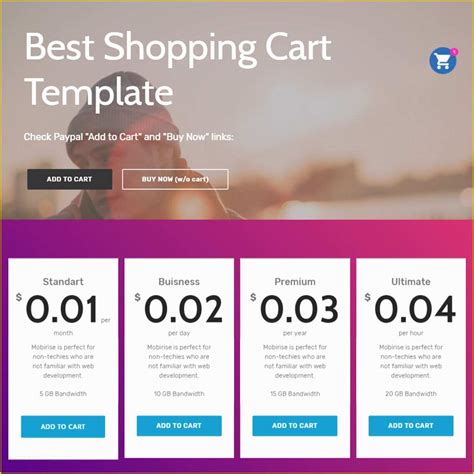 Free HTML Shopping Cart Template Of Free Bootstrap Templates You Can T Miss In