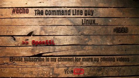 Openssl Generate Private Key 1 Youtube