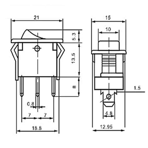10 Amp Rocker Switch Containment Crew