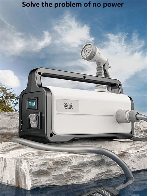 충전식 워터 펌프 내구성 배터리 수명 농업 관개 세차 살충제 홈 관개 펌핑 Aliexpress
