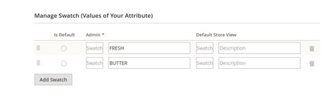 magento 2 create text swatch programmatically magento forums
