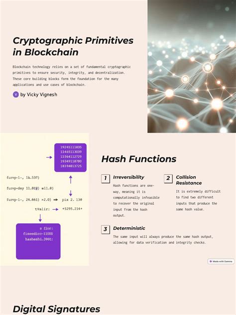 Cryptographic Primitives In Blockchain Pdf Cryptography Key