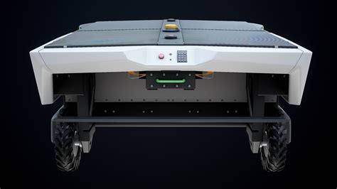 Avo Autonomous Weeding Robot Pbr 3d Turbosquid 2043907