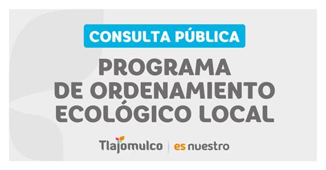 Programa De Ordenamiento Ecológico Local H Ayuntamiento De