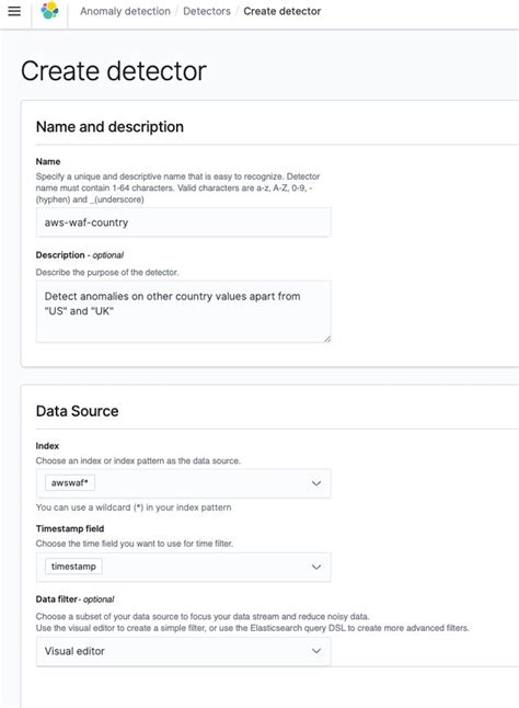 Analyze AWS WAF Logs Using Amazon OpenSearch Service Anomaly Detection Built On Random Cut