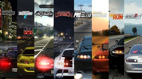 Toyota Supra 1998 IN All OF Need For Speed Games 1994 2015 Sound