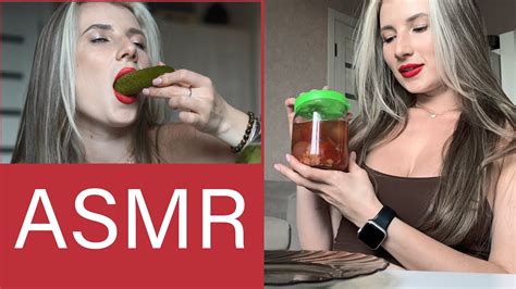 Asmr Cucumber Crunchy Eating Sounds Youtube