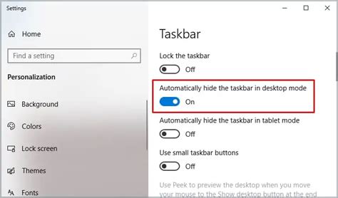 How To Fix Taskbar Wont Go Away In Fullscreen Step By Step Solutions Tech2geek