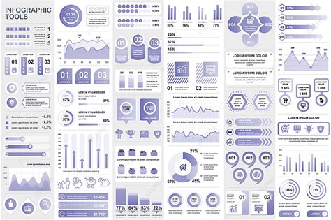 Bundle Infographic Elements Data Visualization Vector Design Template Banner Template Download