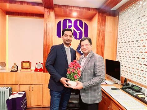 Ishu Srivastava On Linkedin It Gives Me Immense Pleasure To Meet Our President Of The Institute Of