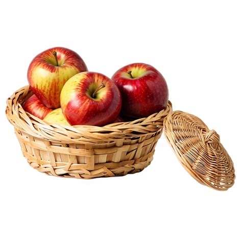 Download Basket Full Of Apples Png 54