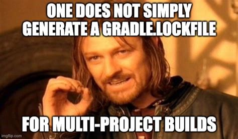 Gradle Generating Multi Project Lockfiles