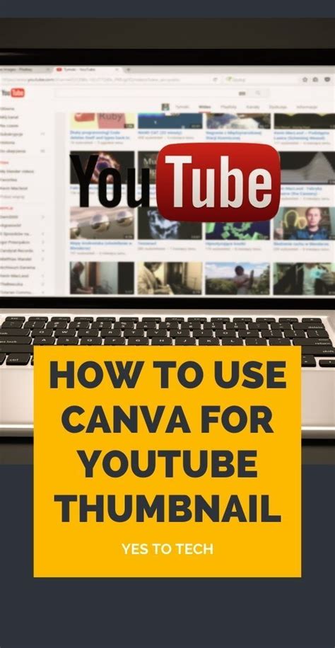 Canva Thumbnail Tutorial With Youtube Thumbnail Template How To Use