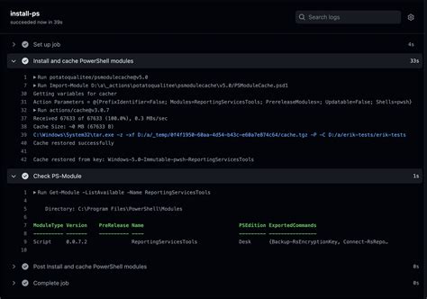 [windows] add sql server reporting services powershell utilities · issue 6296 · actions runner