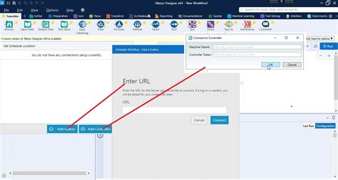 how to configure for scheduler workflow alteryx community
