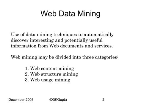 Web Data Mining Ppt