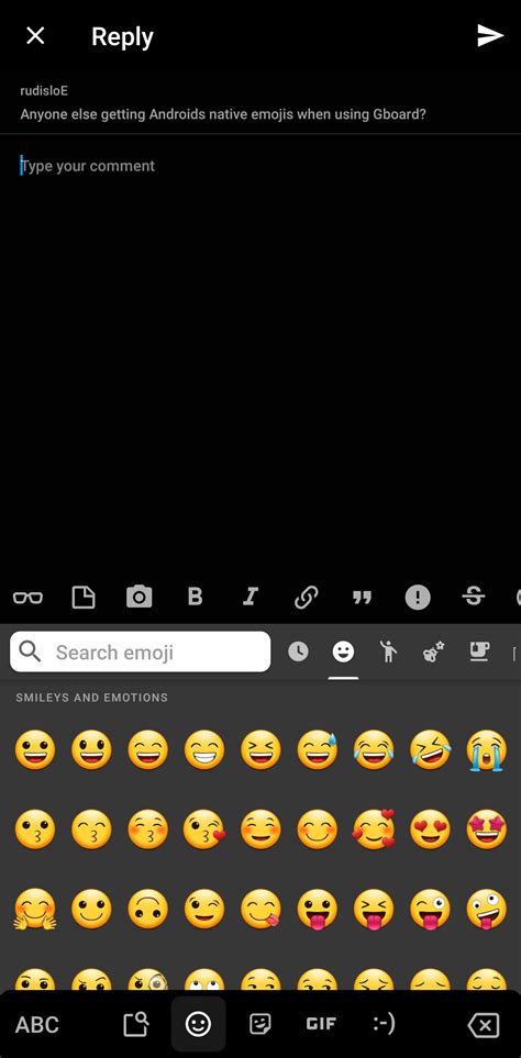 Anyone Else Getting Androids Native Emojis When Using Gboard Rsamsung
