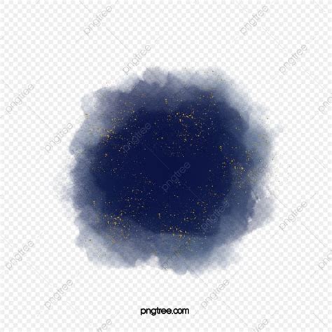 파란색 브러시 얼룩이 별 일러스트 테두리 별이 빛나는 하늘 푸른 금가루 Png 일러스트 및 Psd 이미지 무료 다운로드 Pngtree Abstract
