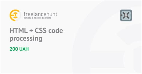Html Css Code Processing • Freelance Job In Html And Css Posted April