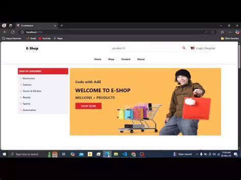 Adil Raees On Linkedin Eshop Ecommerce Reactjs Tailwindcss