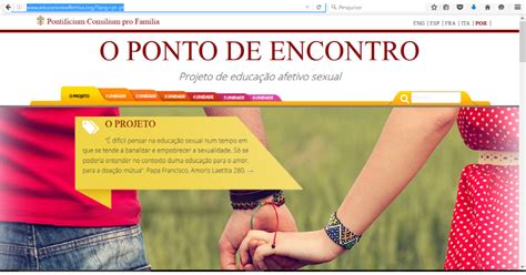 Vida e Castidade Psiquiatra O projeto de educação sexual do Vaticano é a ameça mais perigosa