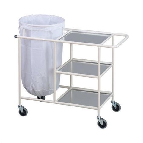 Hospital Linen Trolley Color White And Blue At Best Price In Delhi