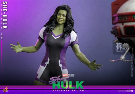 Hottoys 漫威美剧系列 女浩克 She Hulk 16美漫可动人偶 拆盒