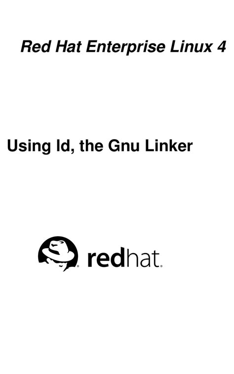 Red Hat Enterprise Linux 4 Using Id Using Manual Pdf Download
