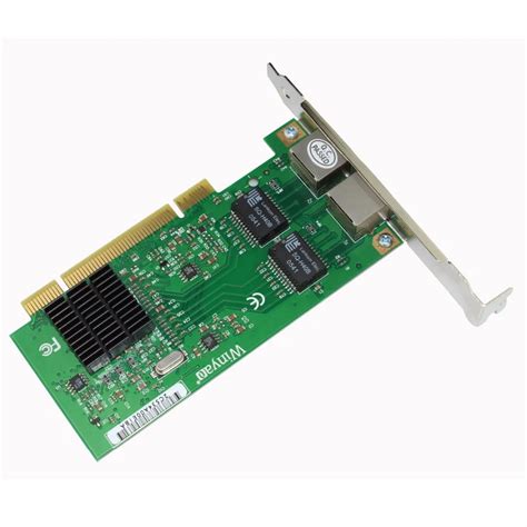 PCI Dual port Gigabit Ethernet Network Adapter Card PRO/1000Mbps Intel ...