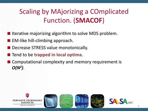 Ppt Multidimensional Scaling By Deterministic Annealing With