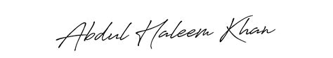 88 Abdul Haleem Khan Name Signature Style Ideas First Class E Sign