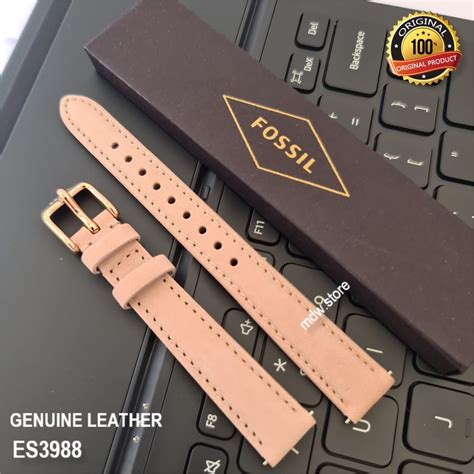 Jual Original Tali Jam Tangan Fossil Jacqueline 14mm Es3821 Es3708 Es3487 Es3972 Es4099 Es3843
