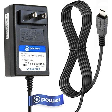 Amazon Com UL Listed Extra Long 6 5 Ft AC Adapter 2 1A Rapid Charger For Fast Charging Hd Hdx 6