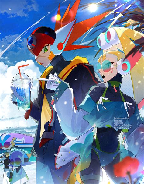 Wawadochi Axl Mega Man Lumine Mega Man Pallette Mega Man Mega