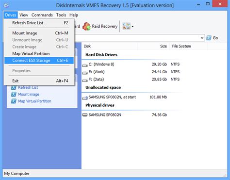 Mounting Esxesxi Server Disks Or Vmdk Files