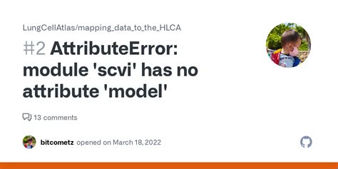 Attributeerror Module Scvi Has No Attribute Model · Issue 2