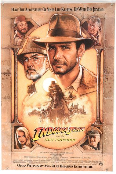 Drew Struzan Indiana Jones And The Last Crusade 1989 Mutualart