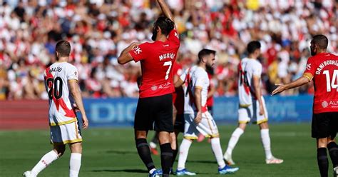 1 1 Rayo Y Mallorca Empatan Al Descanso En Vallecas Infobae