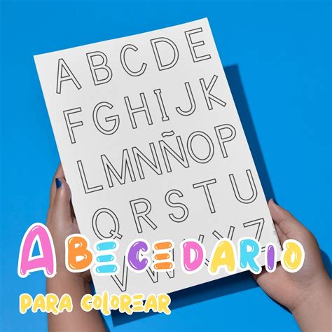Abecedario Para Imprimir Y Colorear Letras Mayúsculas Y Minúsculas En